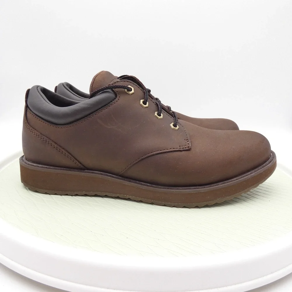 L.L. Bean | Shoes | Ll Bean Mens Stonington Shoes 2 Wide Dark Brown ...